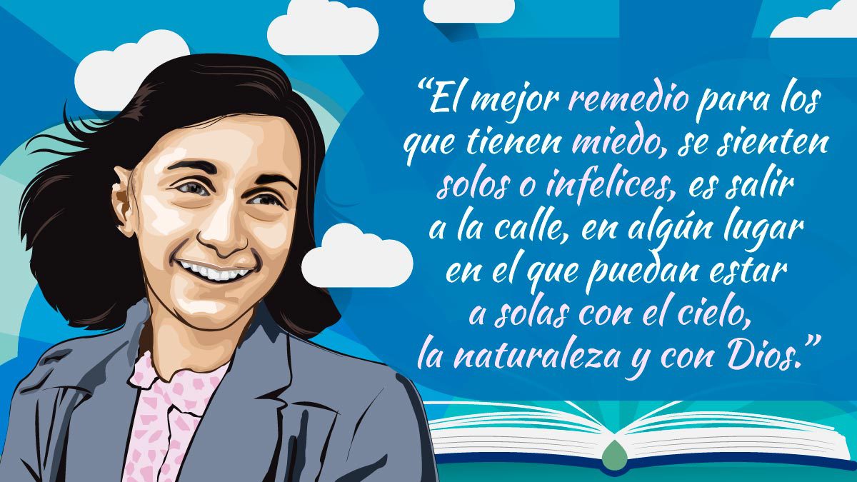 Las Mejores Frases De Ana Frank Quién Escribió El Diario De Ana