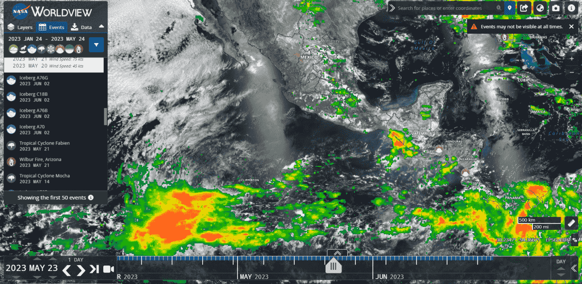 Huracán Adrián 2023: así puedes seguir su recorrido en tu celular