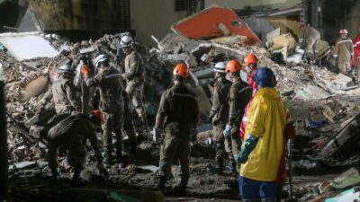 Derrumbe de edificio en Brasil deja 14 muertos - UnoTV