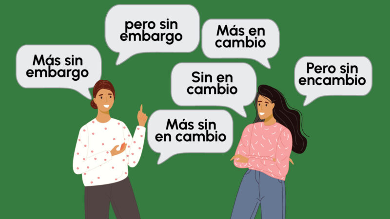 ¿Es correcto decir "más sin embargo" o "sin en cambio? - UnoTV