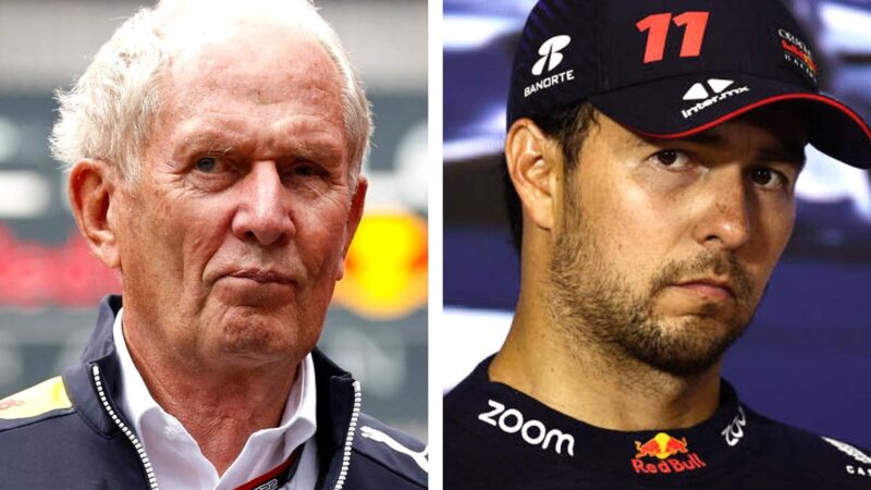 Helmut Marko lanza frase "xenófoba" a Checo Pérez