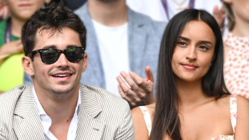 Charles Leclerc: ¿quién es Alexandra Saint Mleux, la novia del piloto ...