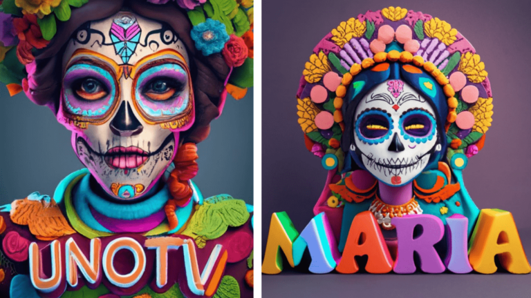 Catrina personalizada con tu nombre, ¿cómo hacerla con inteligencia ...