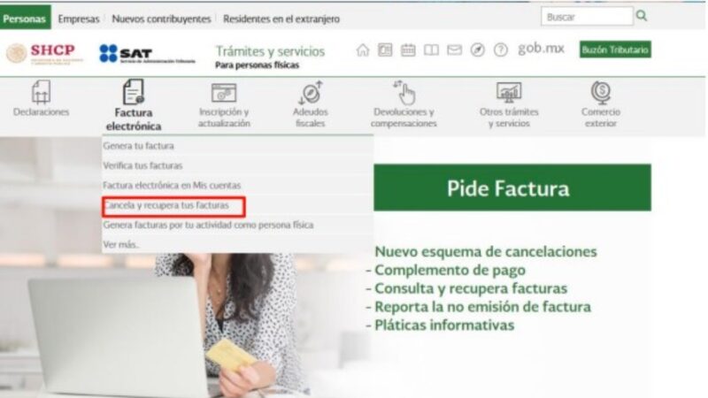 SAT: ¿Cómo cancelar una factura electrónica paso a paso? - UnoTV