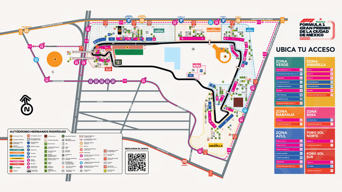 GP de México 2023: alternativas viales, transporte y cómo llegar