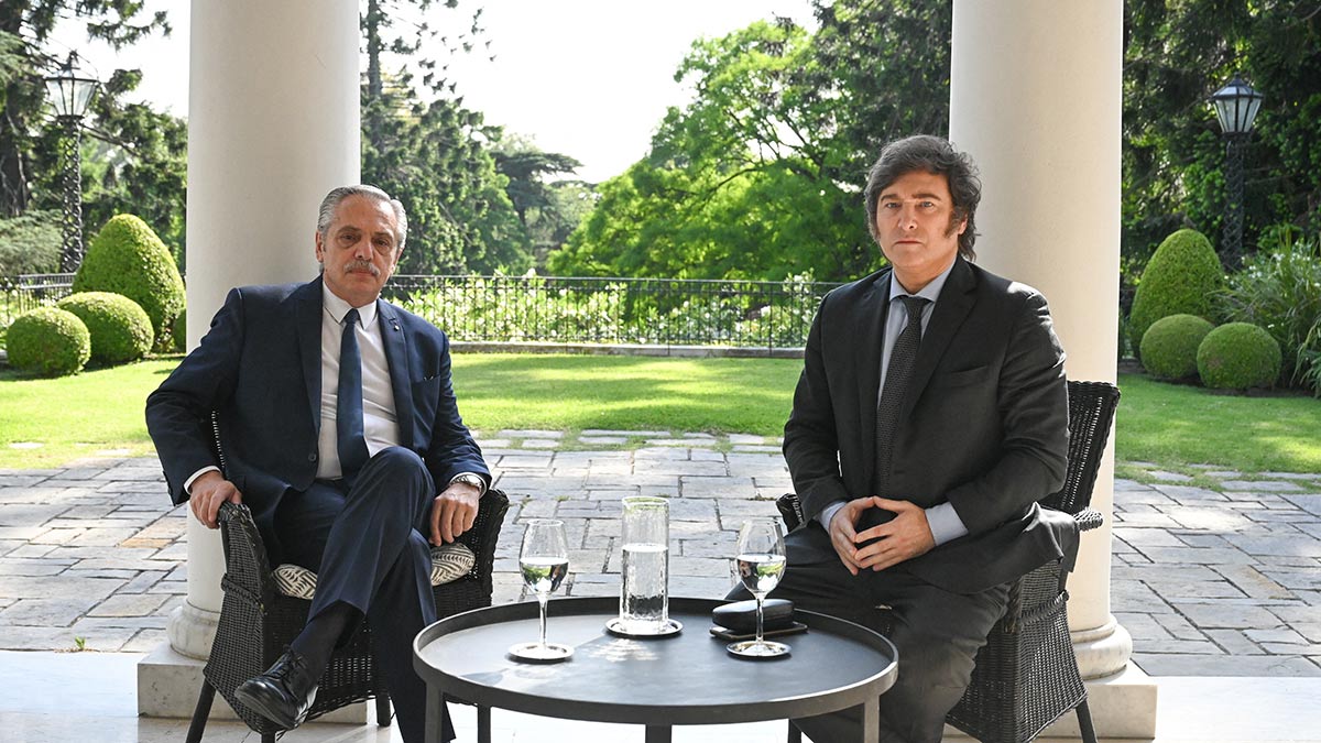 Alberto Fernández Y Javier Milei Se Reúnen Unotv