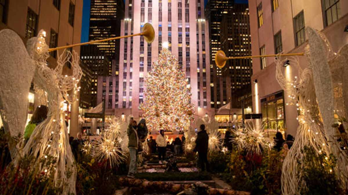 Árbol de Navidad Rockefeller en NY: historia del árbol navideño más icónico del mundo- UnoTV