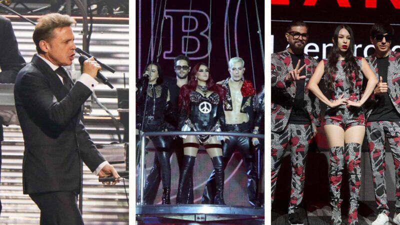 Regresos a los escenarios en 2023: Luis Miguel, RBD y Belanova - UnoTV