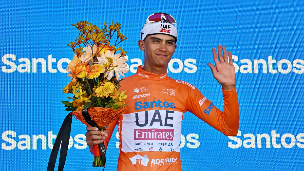 El mexicano Isaac del Toro se mantiene líder del Tour Down Under