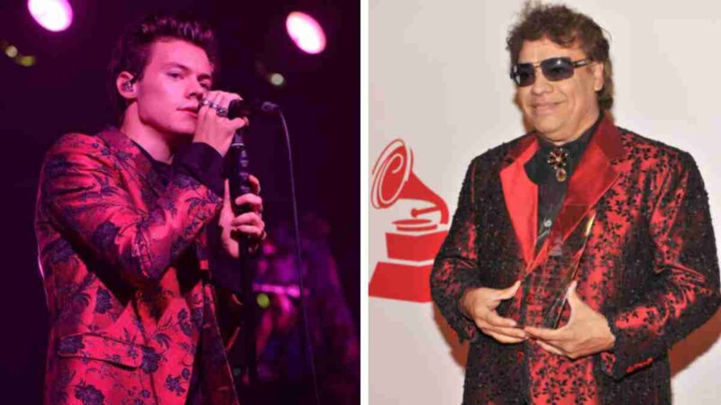 Harry Styles se viste como Juan Gabriel - UnoTV