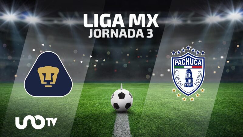Pumas vs Pachuca en vivo: cuándo y dónde el partido