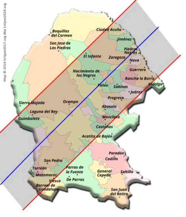 Eclipse solar 2024: todos los lugares de México en donde se verá