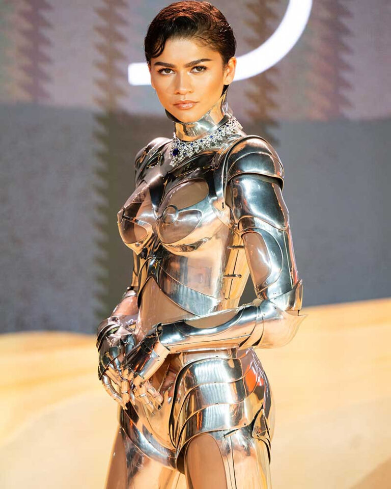 Zendaya deslumbra portando el modelo más icónico de Mugler con toque futurista - UnoTV