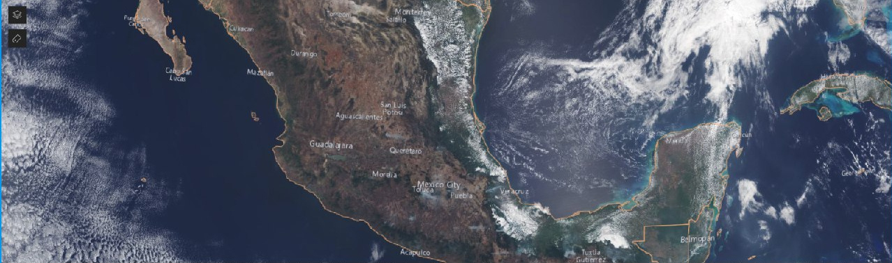 Incendios forestales en México desde el espacio: fotos satelitales