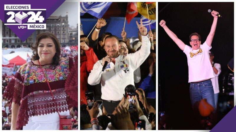 Brugada, Taboada y Chertorivski cierran campañas en la CDMX - UnoTV