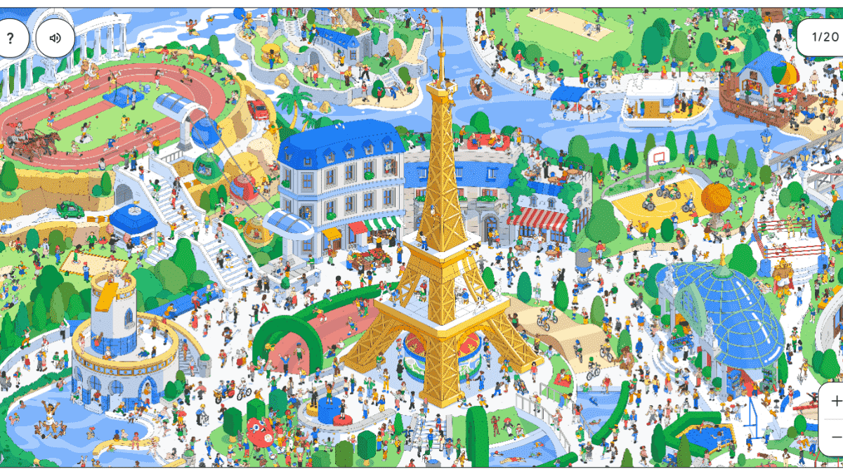 Juego de Google al estilo de "¿Dónde está Wally?" por Paris 2024 - UnoTV