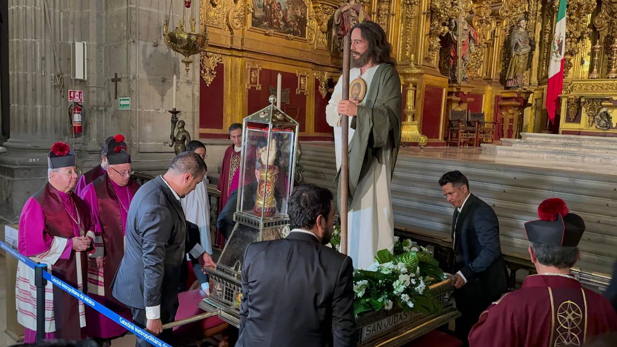 Llega una reliquia de San Judas Tadeo a México; recorrerá cuatro entidades- UnoTV