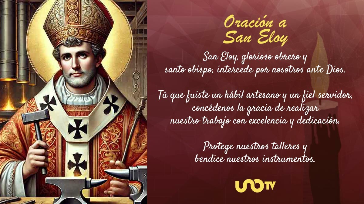 ¿Cuándo es Día de San Eloy, patrono de los orfebres y artesanos? - UnoTV