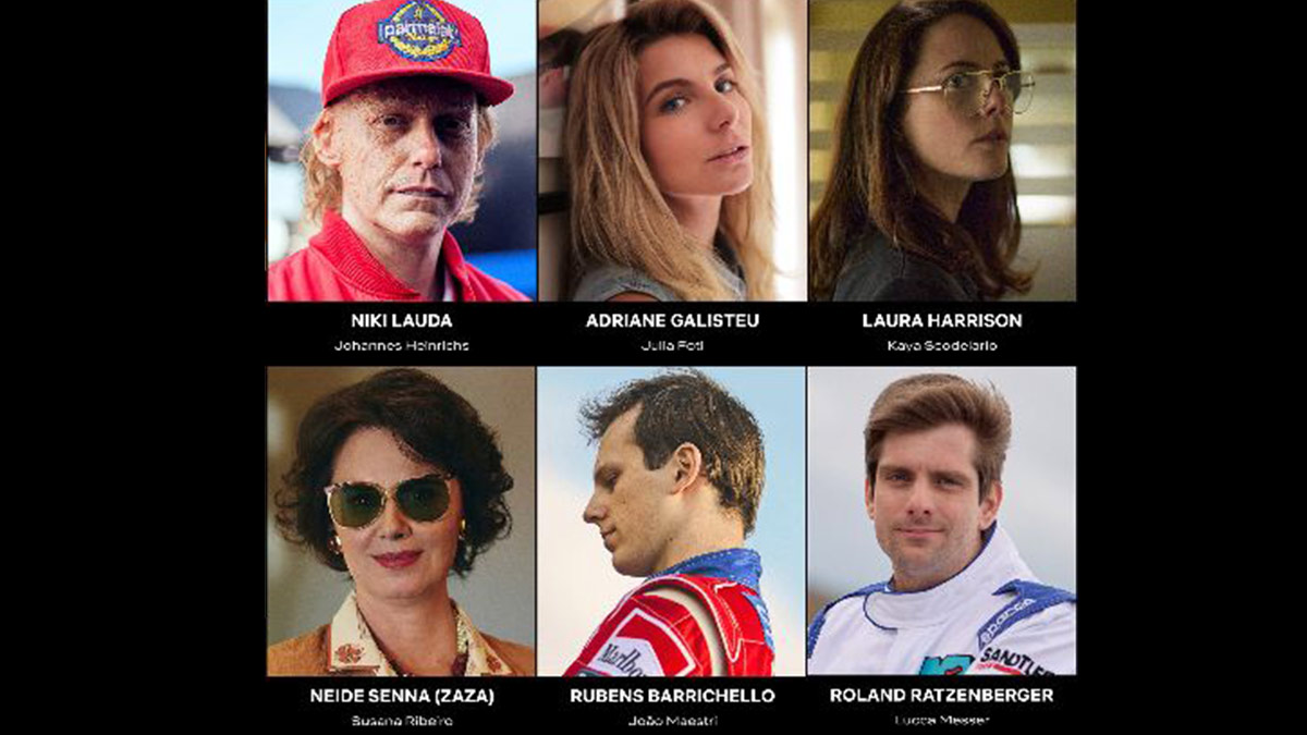 Netflix revela un vistazo a los personajes principales de Senna - UnoTV