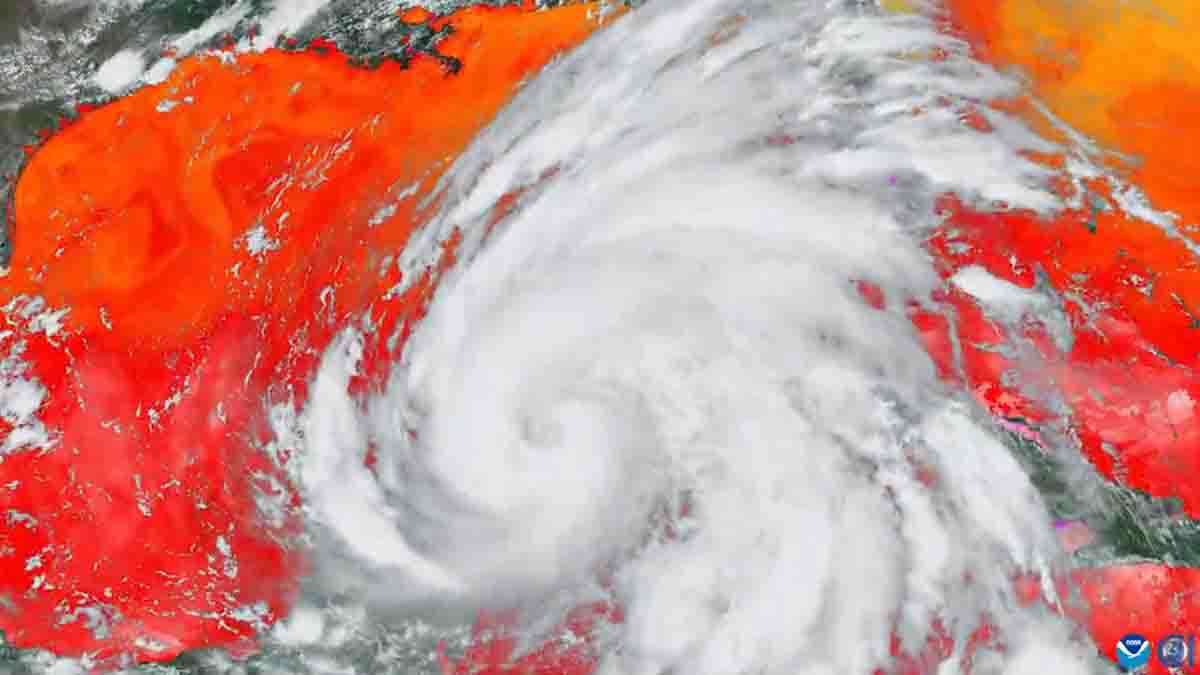 Helene: capturan al huracán en alta resolución desde el espacio- UnoTV