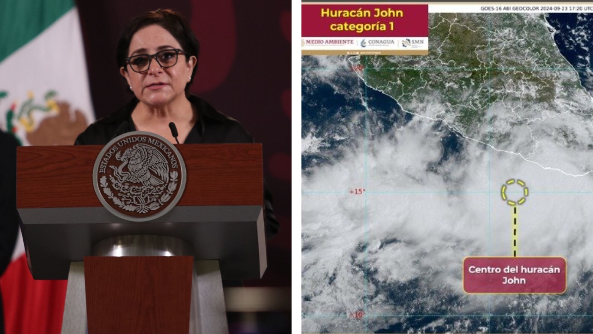 CNPC alerta por impacto de huracán John a Oaxaca, Guerrero y Chiapas - UnoTV