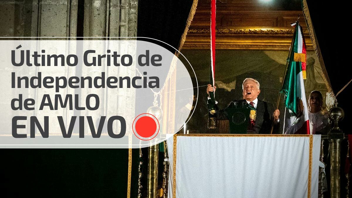 Grito de Independencia: Último grito de AMLO hoy 15 de septiembre - UnoTV