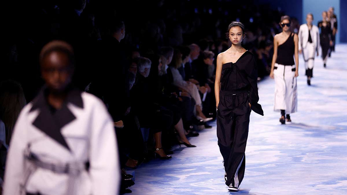 Dior lleva la moda deportiva a su pasarela en la Semana de la Moda de ...