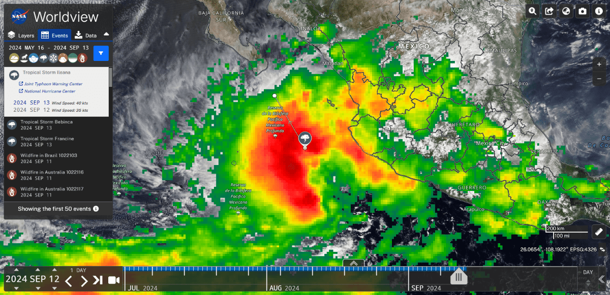 Tormenta tropical Ileana 2024: cómo seguirla en vivo en el celular - UnoTV