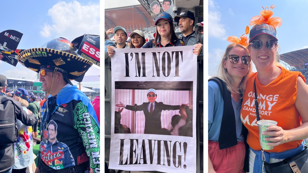 Las mejores imágenes del GP de México 2024: los fans más locos - UnoTV
