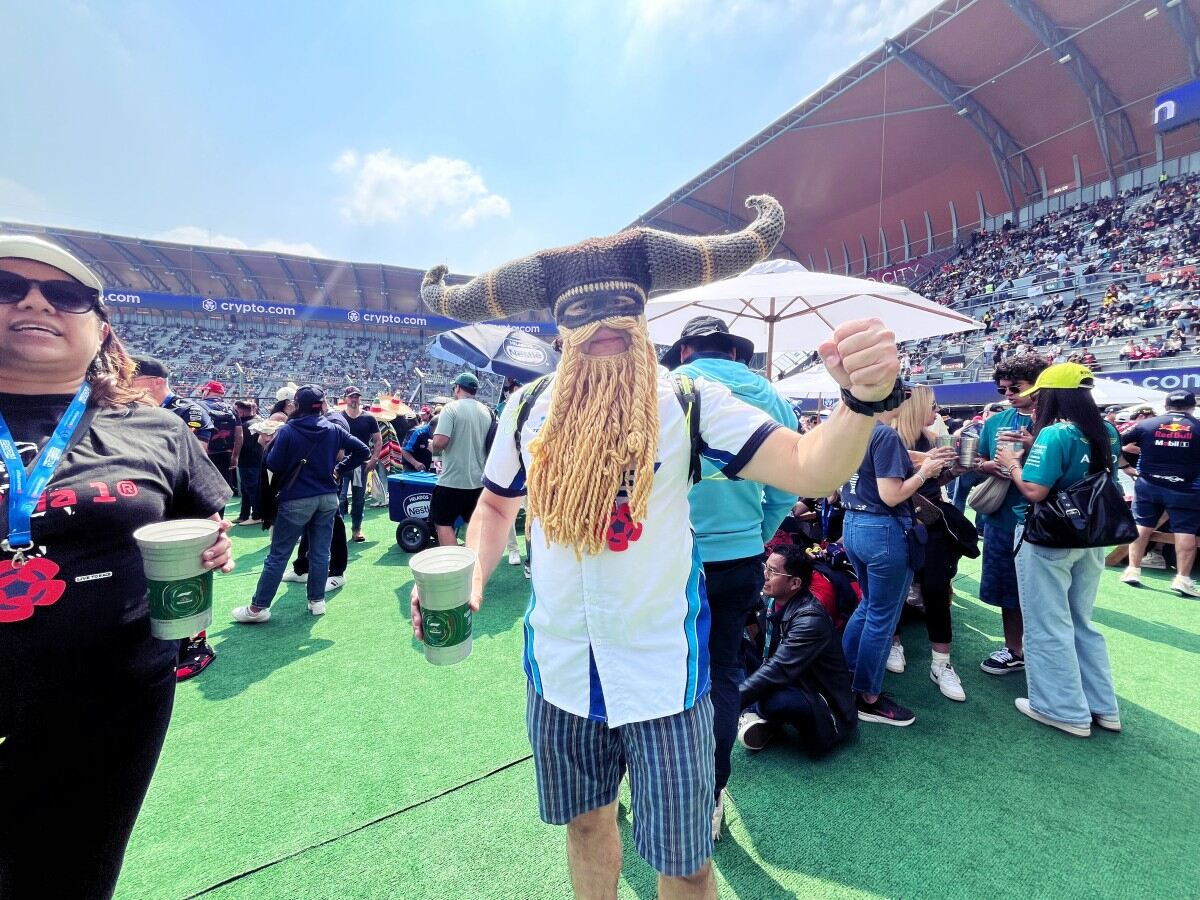 Las mejores imágenes del GP de México 2024: los fans más locos - UnoTV