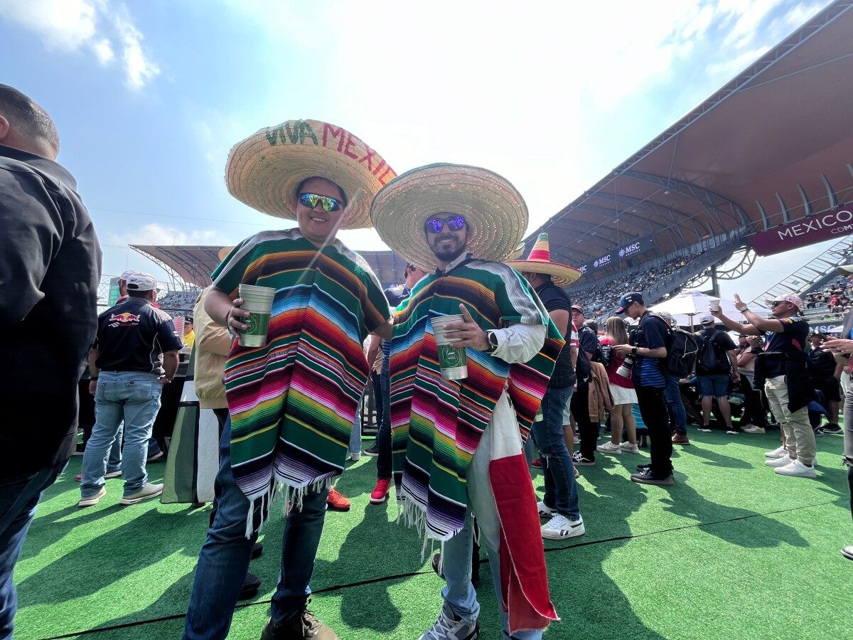 Las mejores imágenes del GP de México 2024: los fans más locos - UnoTV