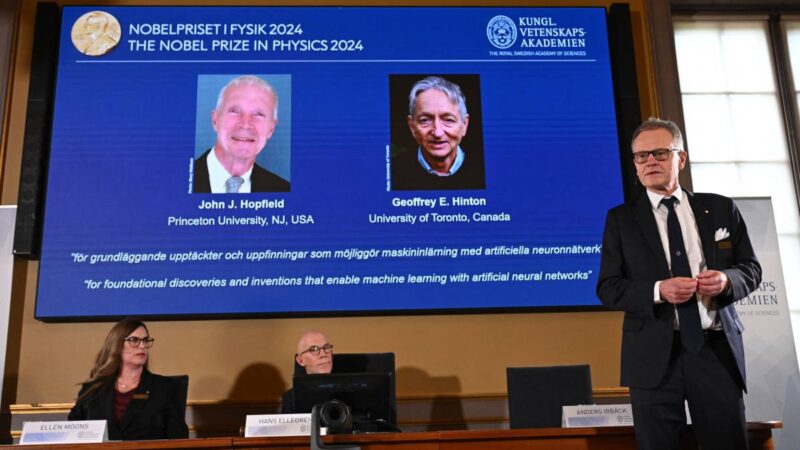 Premio Nobel de Física 2024 para John Hopfield y Geoffrey Hinton- UnoTV