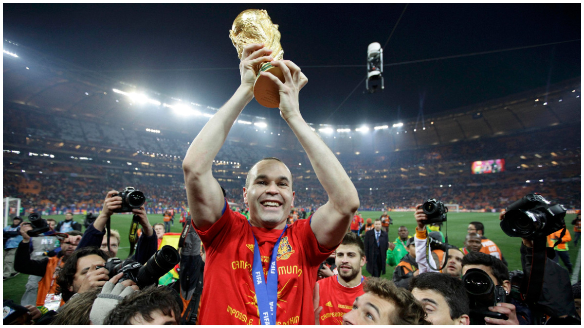 Andrés Iniesta, campeón del mundo con España, anuncia su retiro - UnoTV