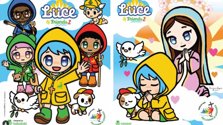 Así es Luce, la mascota del Vaticano inspirada en dibujos animados - UnoTV