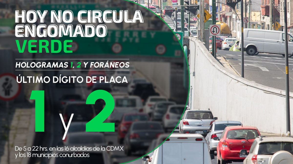 Hoy No Circula, jueves 24 de octubre de 2024: ¿qué autos no salen hoy ... Hoy No Circula, jueves 24 de octubre de 2024: ¿qué autos no salen hoy ...