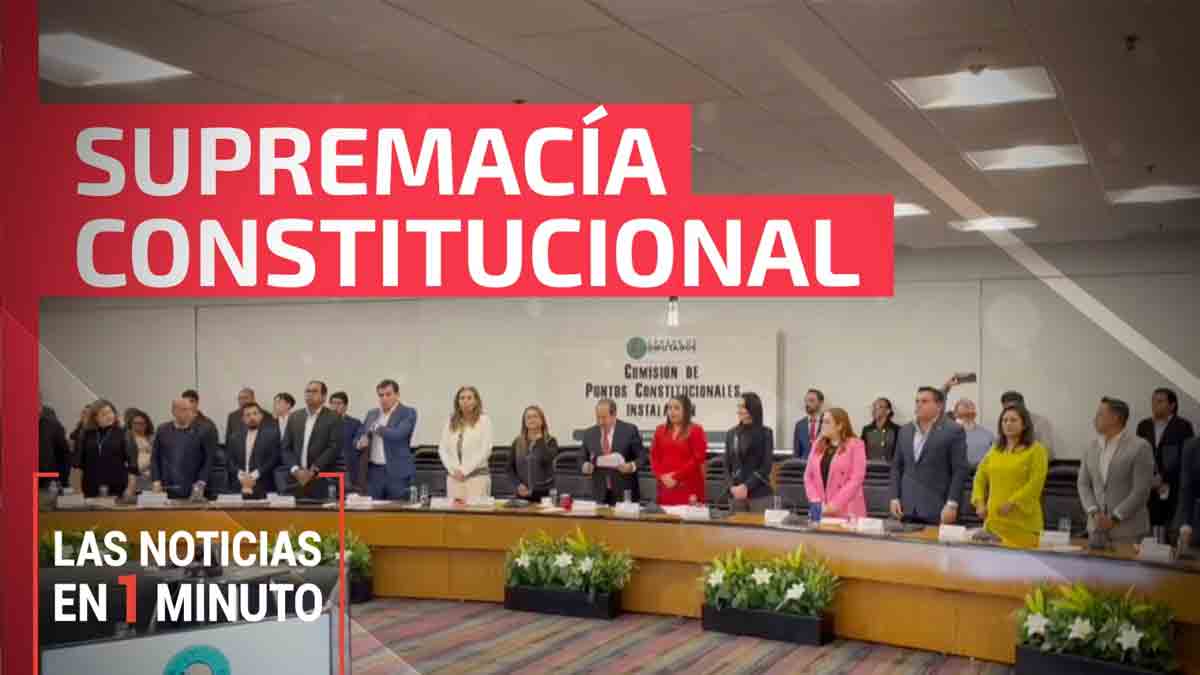 Noticias de hoy 25 de octubre de 2024, hasta las 19:00 horas, en un minuto - UnoTV