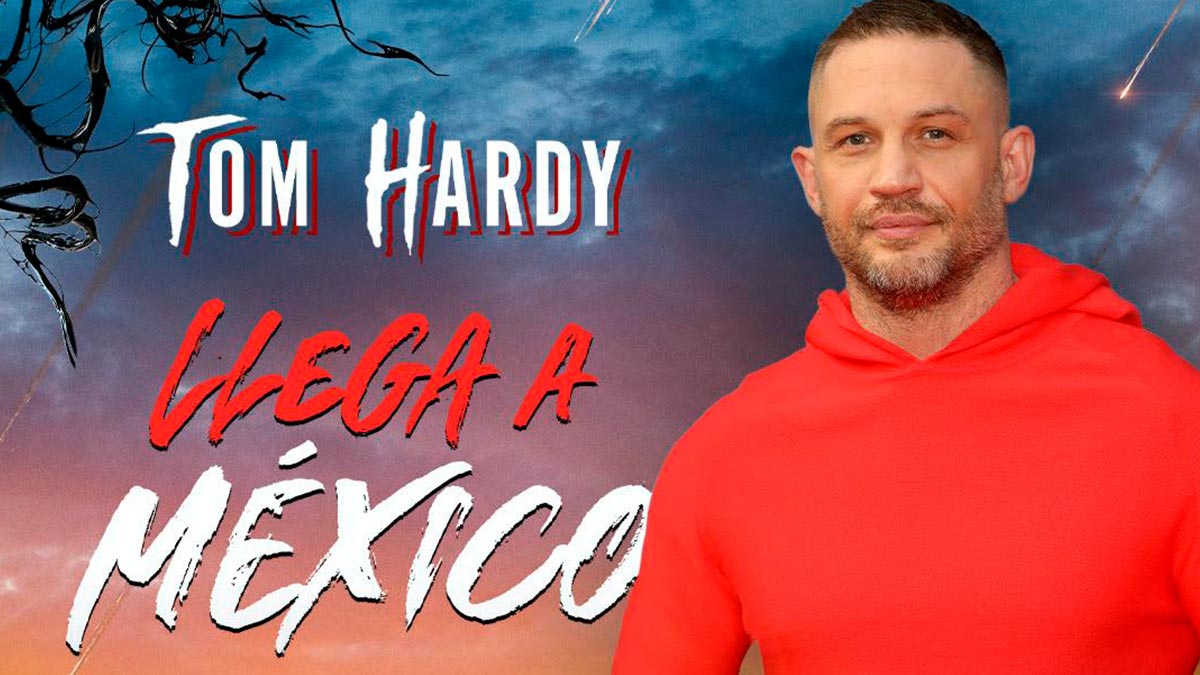 Tom Hardy presentará “Venom: El último baile” en México