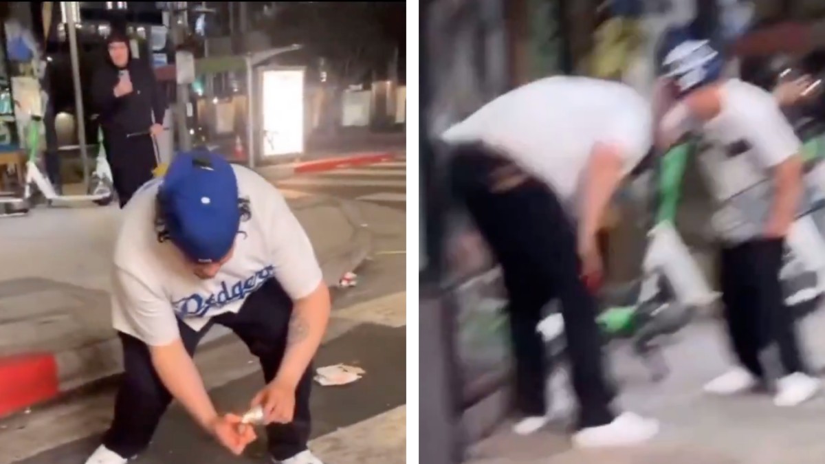 Fan de Dodgers se vuela la mano tras explosión de petardo: video - UnoTV