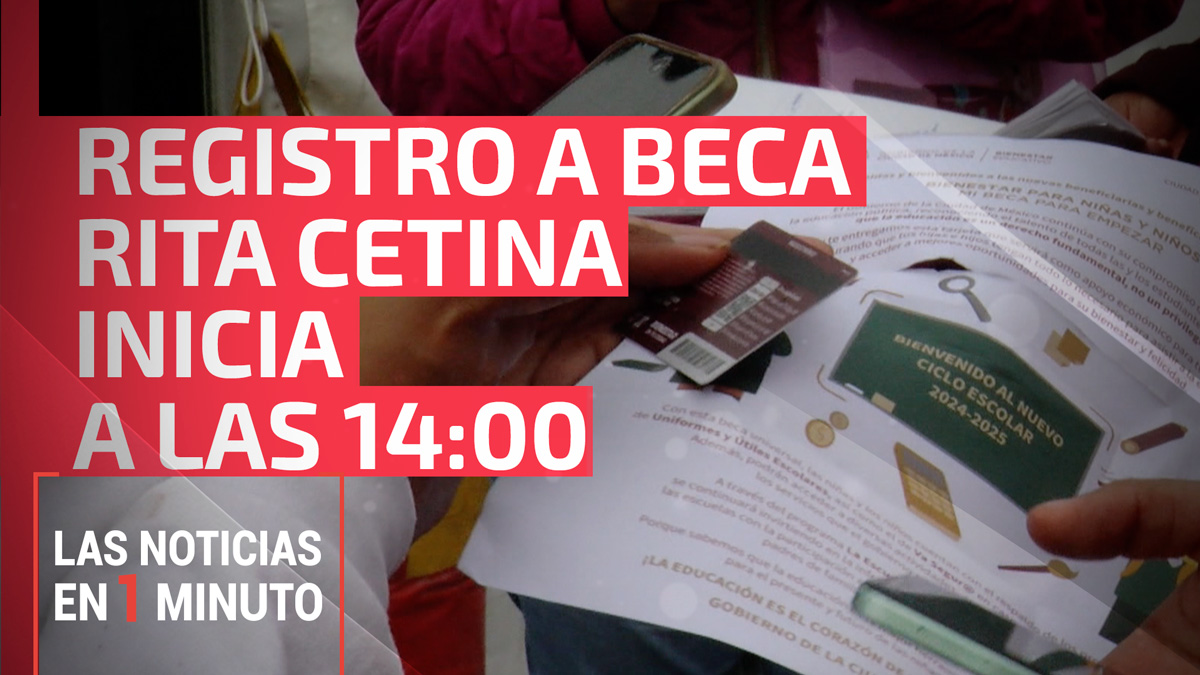 Noticias de hoy 11 de noviembre de 2024 de las 14:00 horas- UnoTV