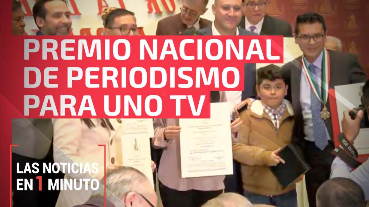 Noticias de hoy, 5 de diciembre de 2024, en un minuto, hasta las 14:00 horas- UnoTV