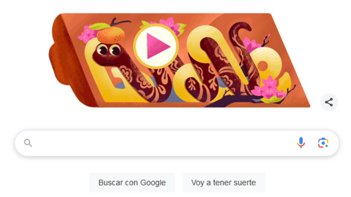 Google celebra el Año Nuevo chino con doodle interactivo - UnoTV