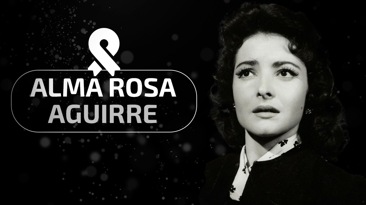 Muere Alma Rosa Aguirre, actriz del Cine de Oro, a los 95 años - UnoTV