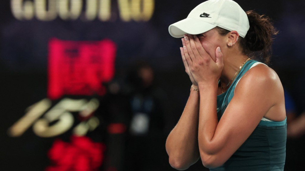 Madison Keys al borde del llanto tras ganar el Australian Open 2025 - UnoTV
