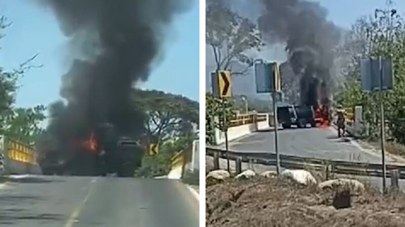 Se registran balaceras y bloqueos carreteros delictivos en 3 municipios de Jalisco; videos - UnoTV