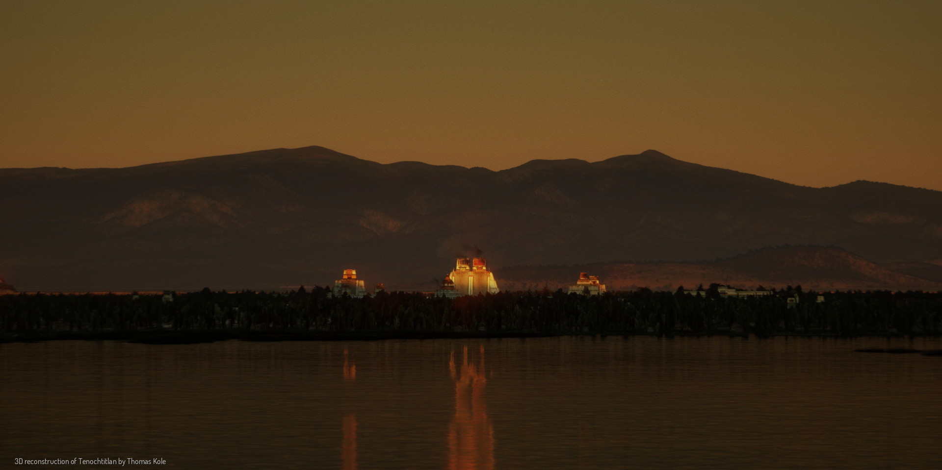 Así se veía Tenochtitlán: ve el antes y después de la CDMX - UnoTV