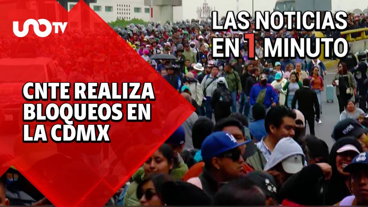 Noticias de hoy, 20 de marzo de 2025, en un minuto, hasta las 14:00 horas- UnoTV