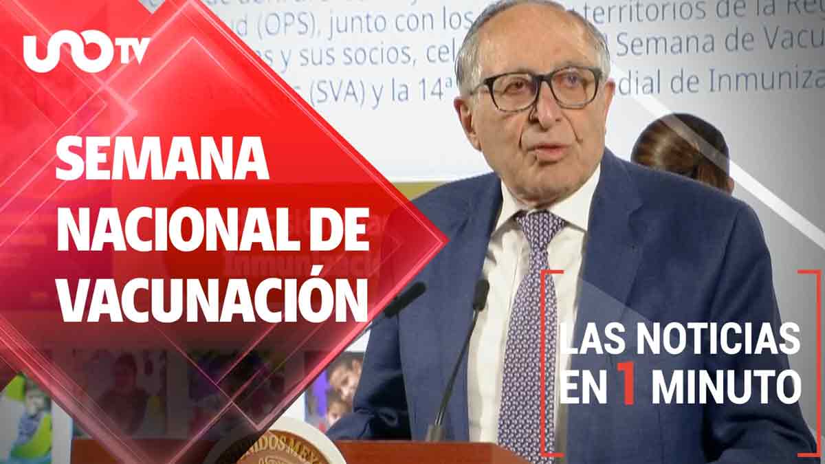 Noticias de hoy 1 de abril de 2025, en un minuto, hasta las 19:00 horas - UnoTV