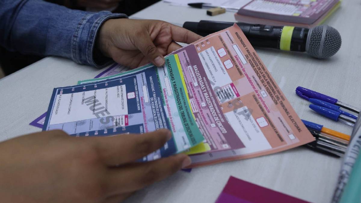 Cuántas boletas te van a entregar el día de las elecciones del 1 de junio y qué significa cada ...