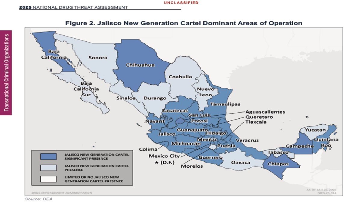 ¿Qué cárteles tienen presencia en la CDMX? Esto dice la DEA - UnoTV