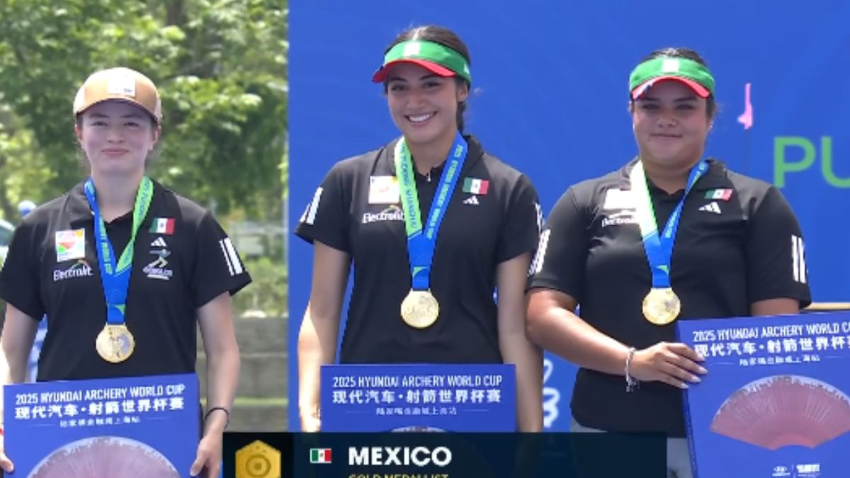 ¡México es de oro! El equipo femenil arrasa en la Copa del Mundo de Tiro con Arco - UnoTV